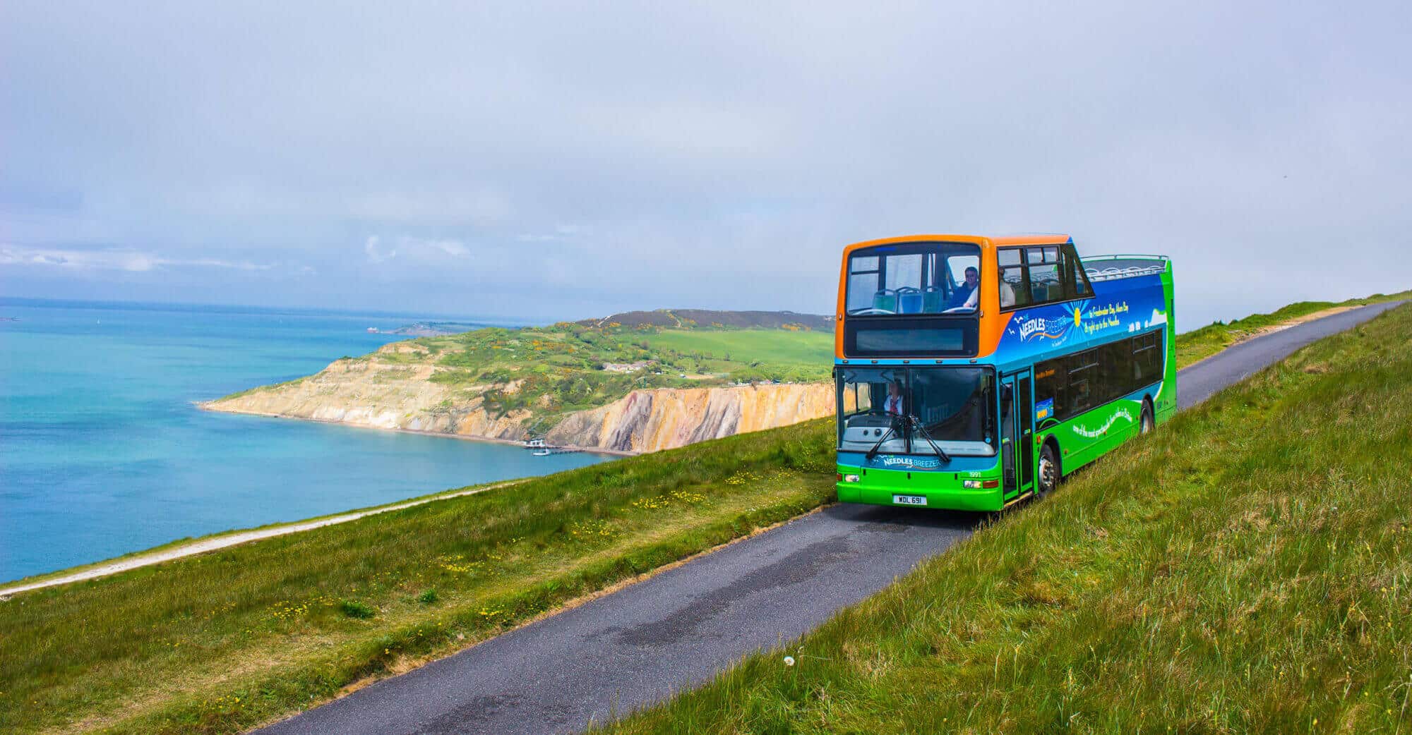 Scenic days out to Isle of Wight by bus, coach & train
