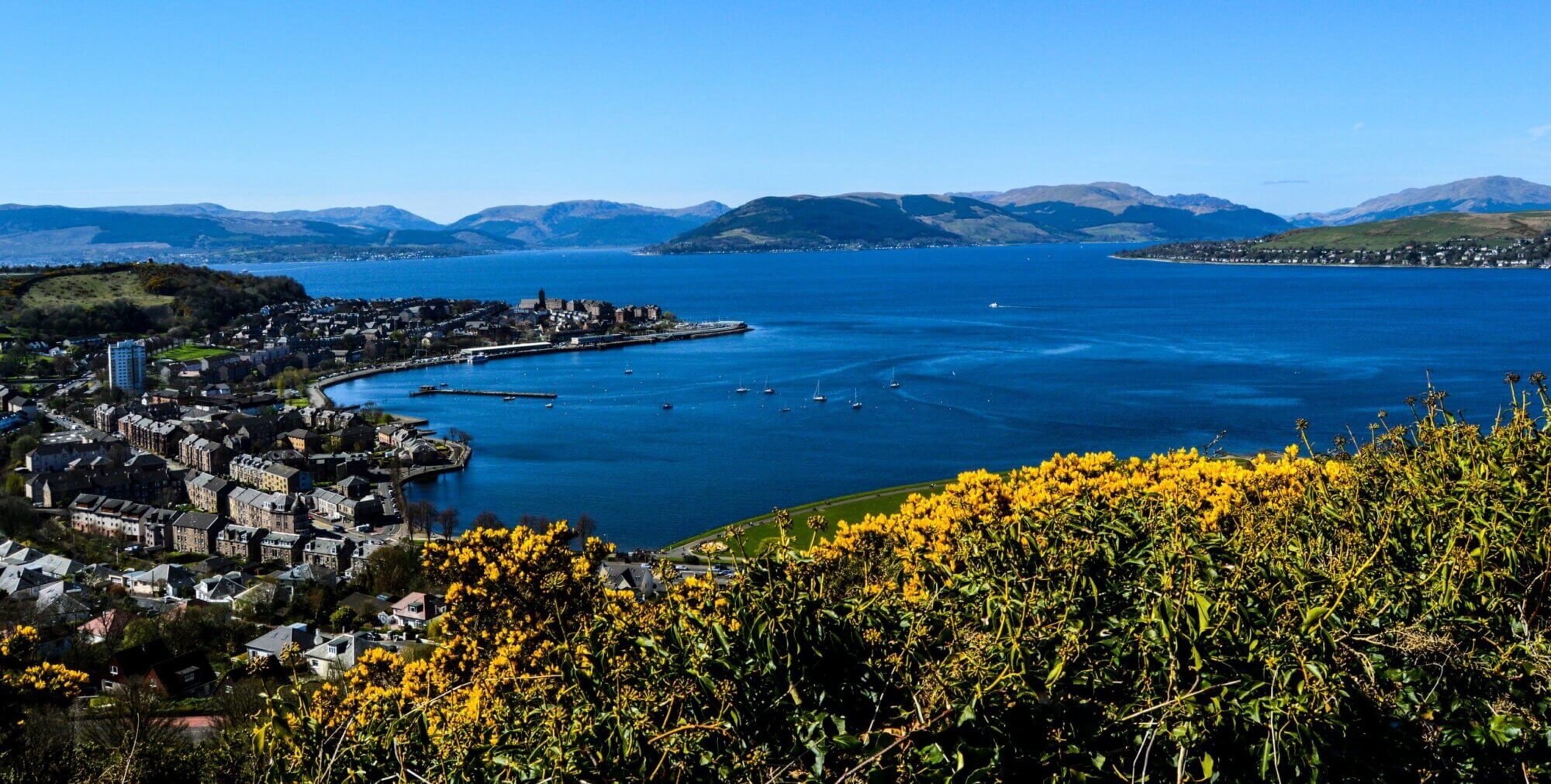 Glasgow to Greenock & Largs - Clyde Flyer 901 906 scenic buses from ...